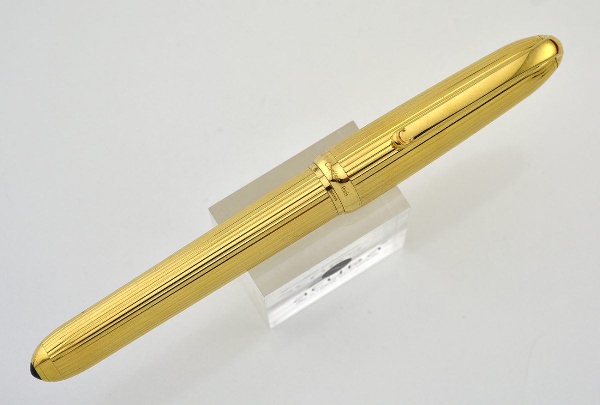 CARTIER LOUIS CARTIER GOLD PLATED FOUNTAIN PEN – PensEmpire
