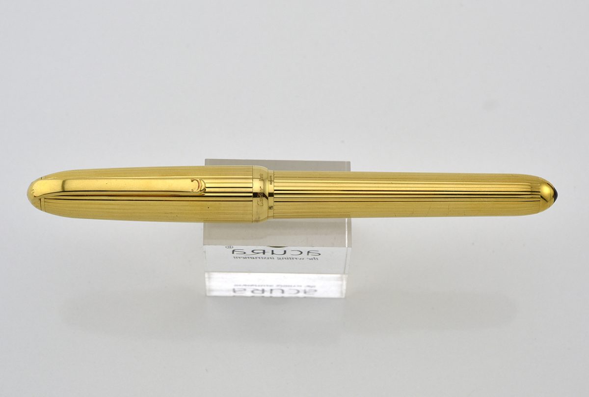 CARTIER LOUIS CARTIER GOLD PLATED FOUNTAIN PEN – PensEmpire