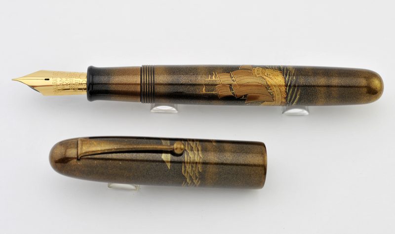 NAMIKI 2002 EMPEROR SAILING BOAT LIMITED EDITION FOUNTAIN PEN WITH #50 ...
