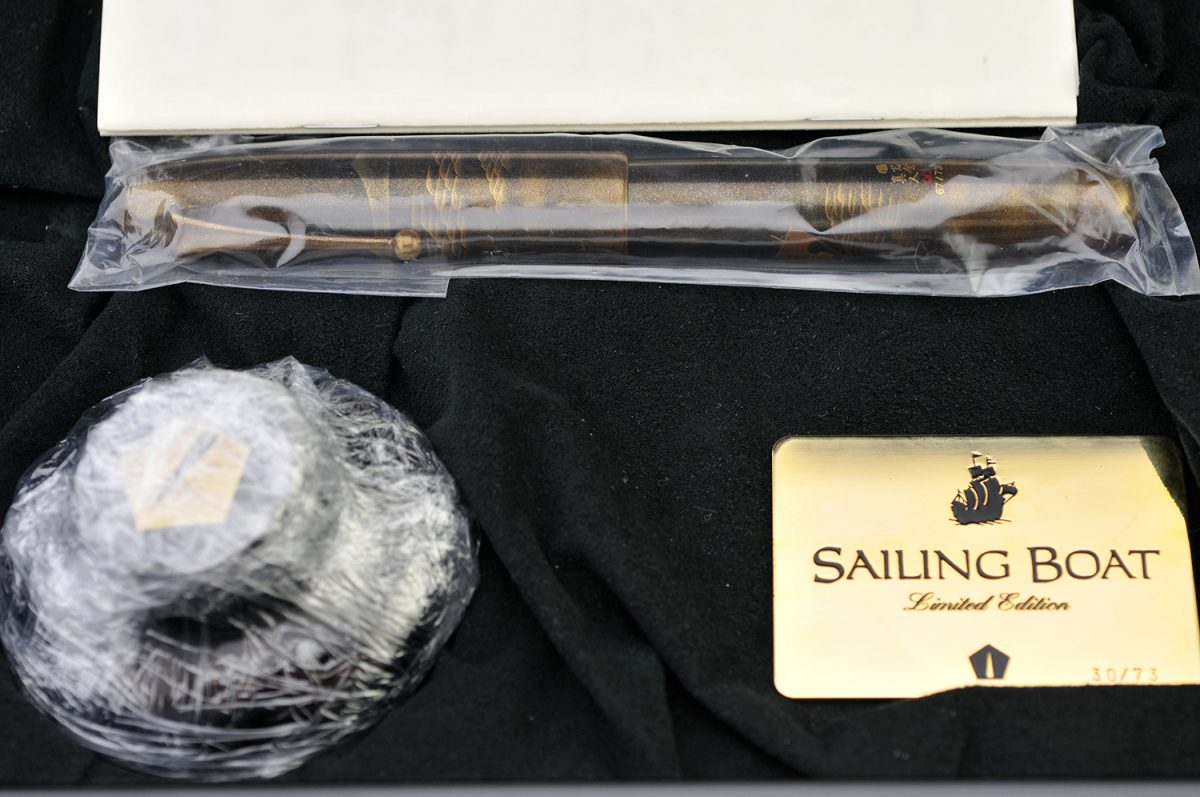 NAMIKI 2002 EMPEROR SAILING BOAT LIMITED EDITION FOUNTAIN PEN WITH #50 ...